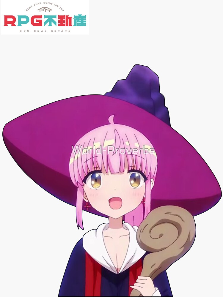 "RPG Real Estate, RPG Fudousan (CouMongCat1321)" Sticker by World ...