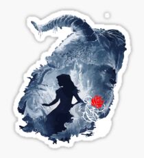 Beauty and the Beast: Stickers | Redbubble