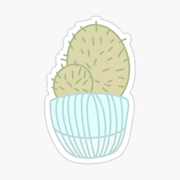 "Cactus " Sticker by DrimotaPrints | Redbubble
