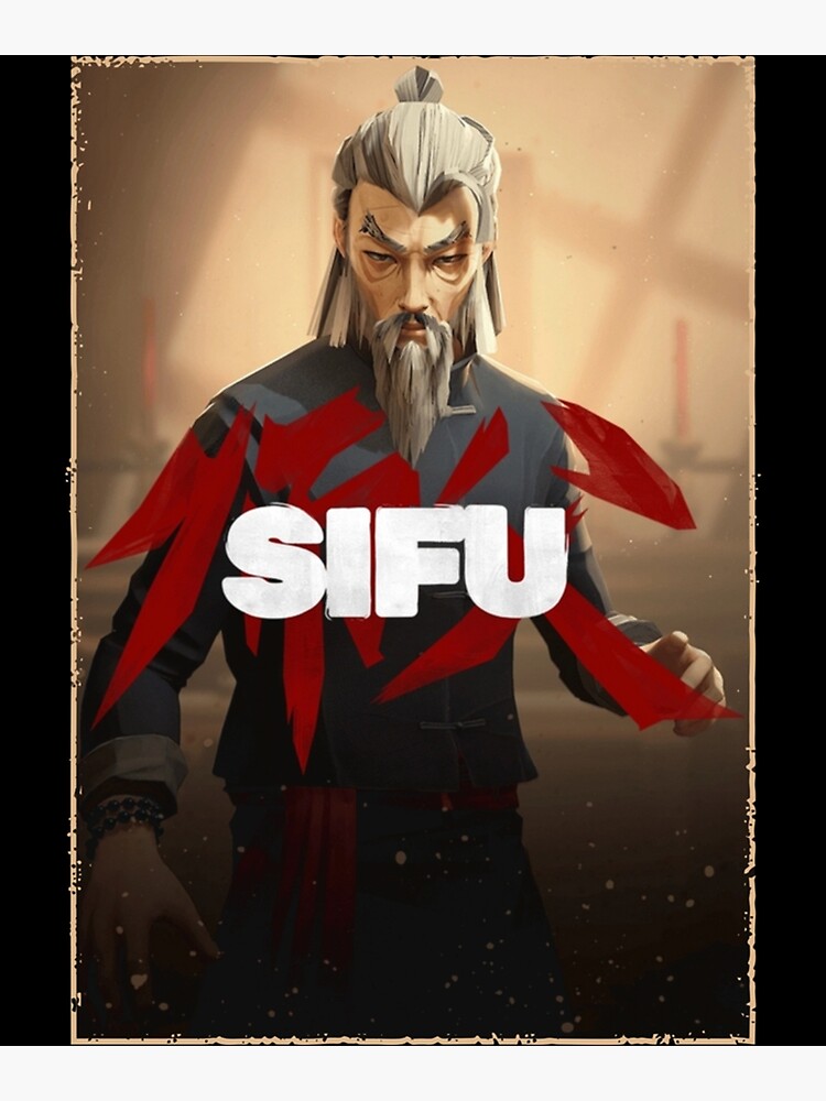 "Sifu " Poster for Sale by CarolgriffinArt | Redbubble