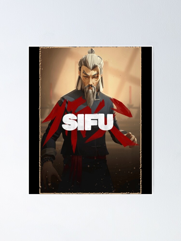 "Sifu " Poster for Sale by CarolgriffinArt | Redbubble