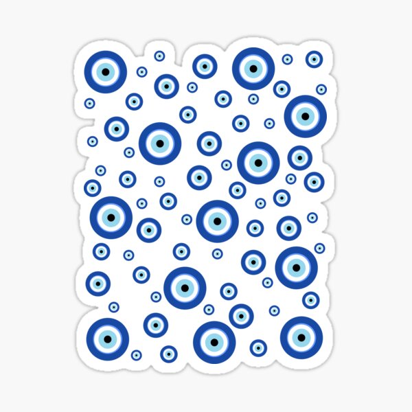 "Eye Is Watching" Sticker by SirenaMarYsol | Redbubble