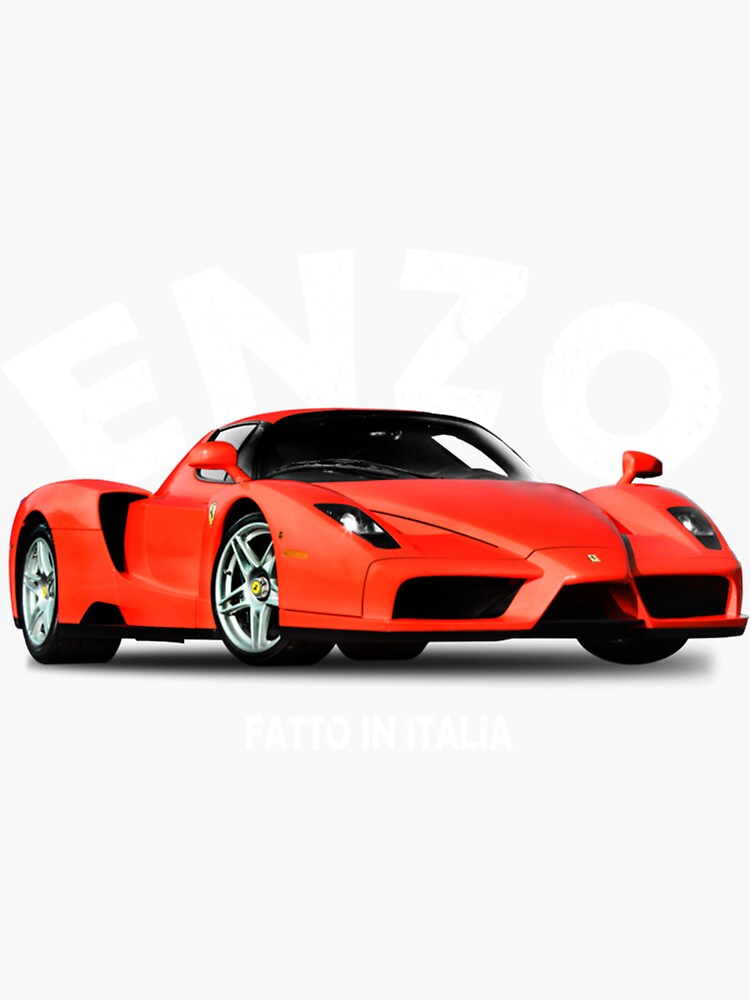 "Enzo" Sticker by Garyaily | Redbubble