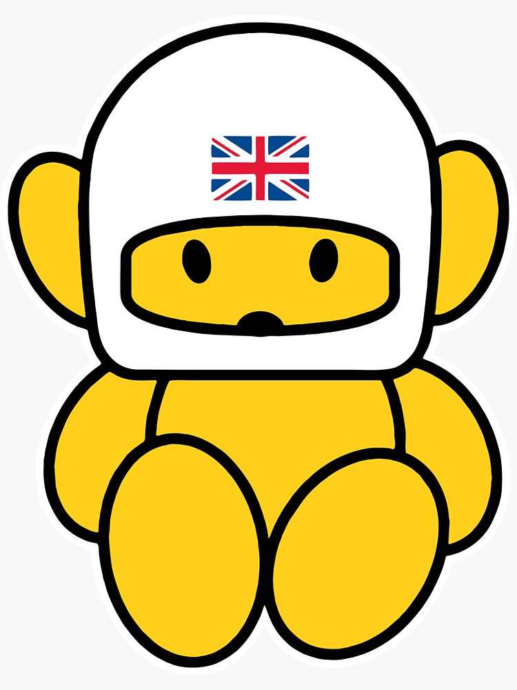 "JAMES HUNT" Sticker by paulglovere | Redbubble