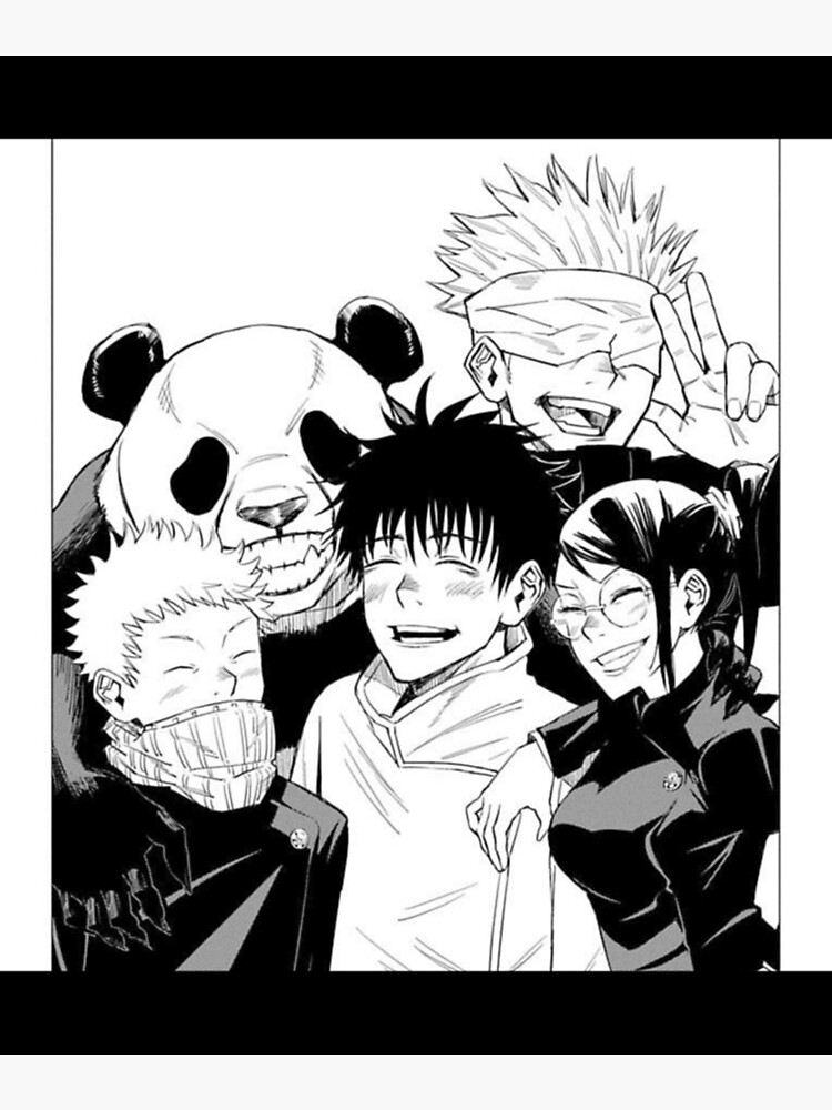 "Gojo and the first years - Jujutsu Kaisen Volume 0 Manga " Art Print ...