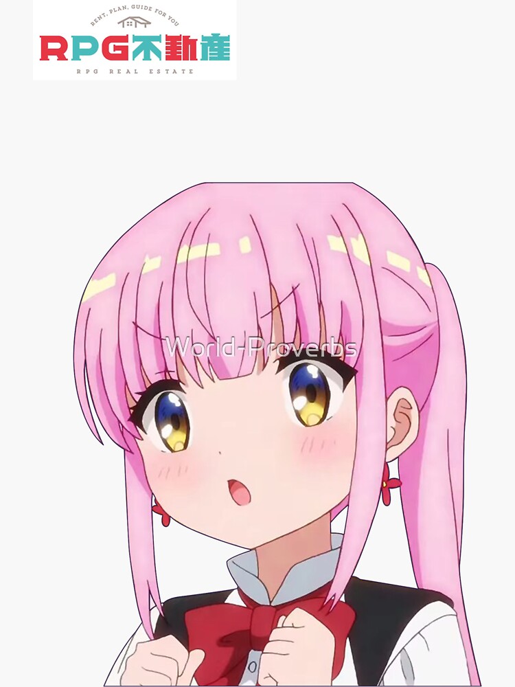 "RPG Real Estate, RPG Fudousan (CouMongCat1325)" Sticker by World ...