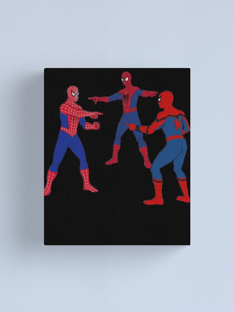 Spidey Meme Canvas Print For Sale By Cynthiadevore Redbubble