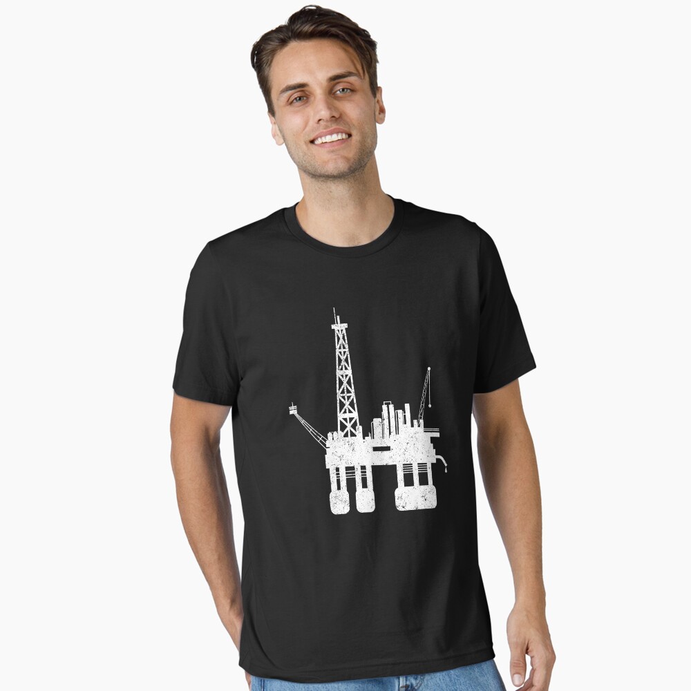"Ocean Oilfield Driller Drilling Rig" Sticker for Sale by Blok45 ...