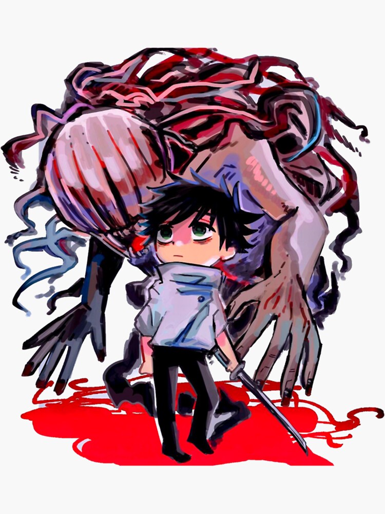 "Yuta und Dämon Chibi Kaisen Film 0 (Jujutsu Kaisen 0)" Sticker von ...