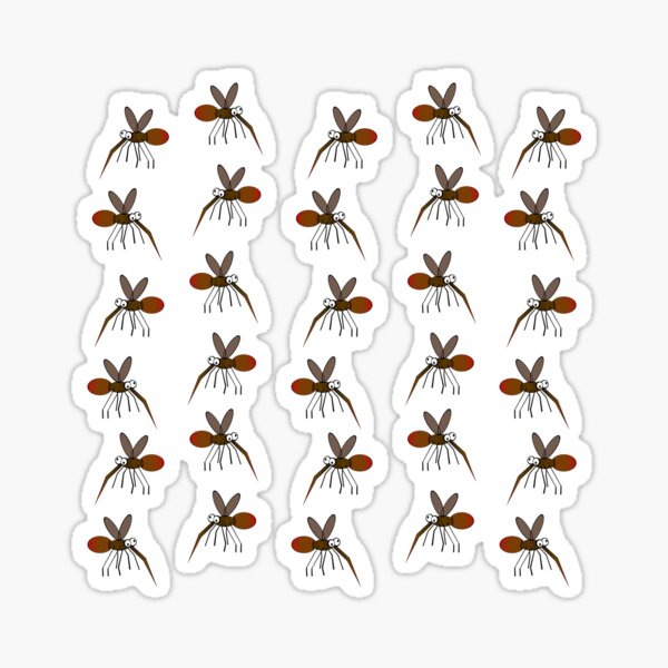 "Mosquito" Sticker for Sale by ValentinaHramov | Redbubble