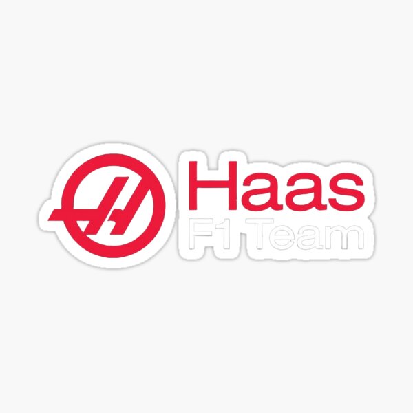 "haas f1 2022" Sticker for Sale by pikola | Redbubble