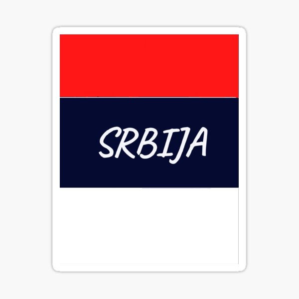 "SERBIA" Sticker by OLIMPIC | Redbubble