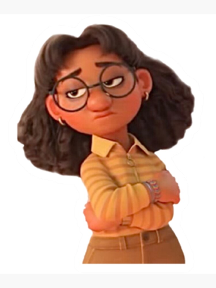 "Miriam Turning Red " Art Print by travisjonathan | Redbubble