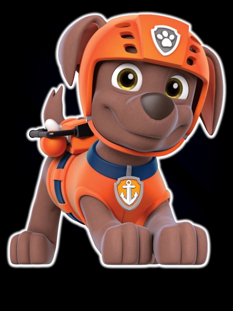 "Paw Patrol Zuma with shadow Classic" Art Print for Sale by ...