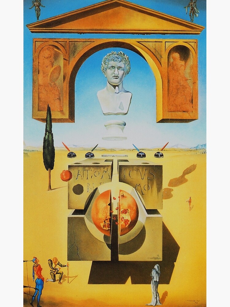 "Salvador Dali Atomicus Surrealist Famous Painters Poster" Poster for ...