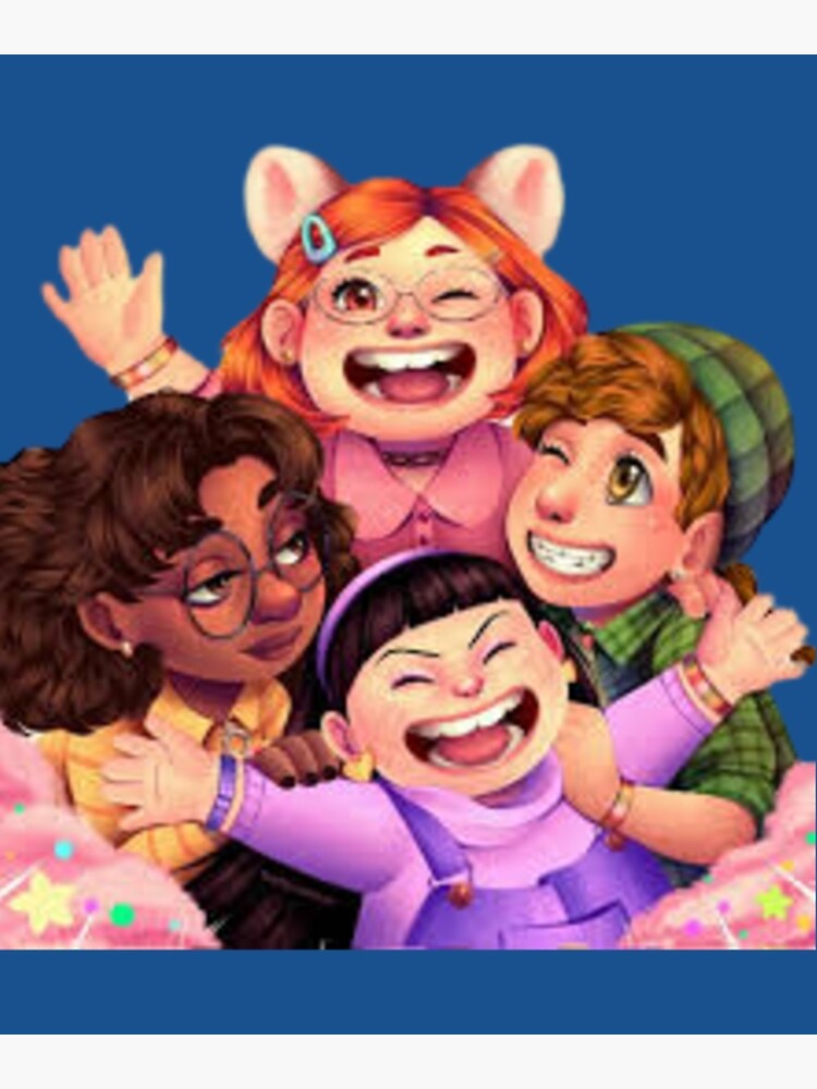 "Meilin turning red, turning red Friends " Art Print by travisjonathan ...