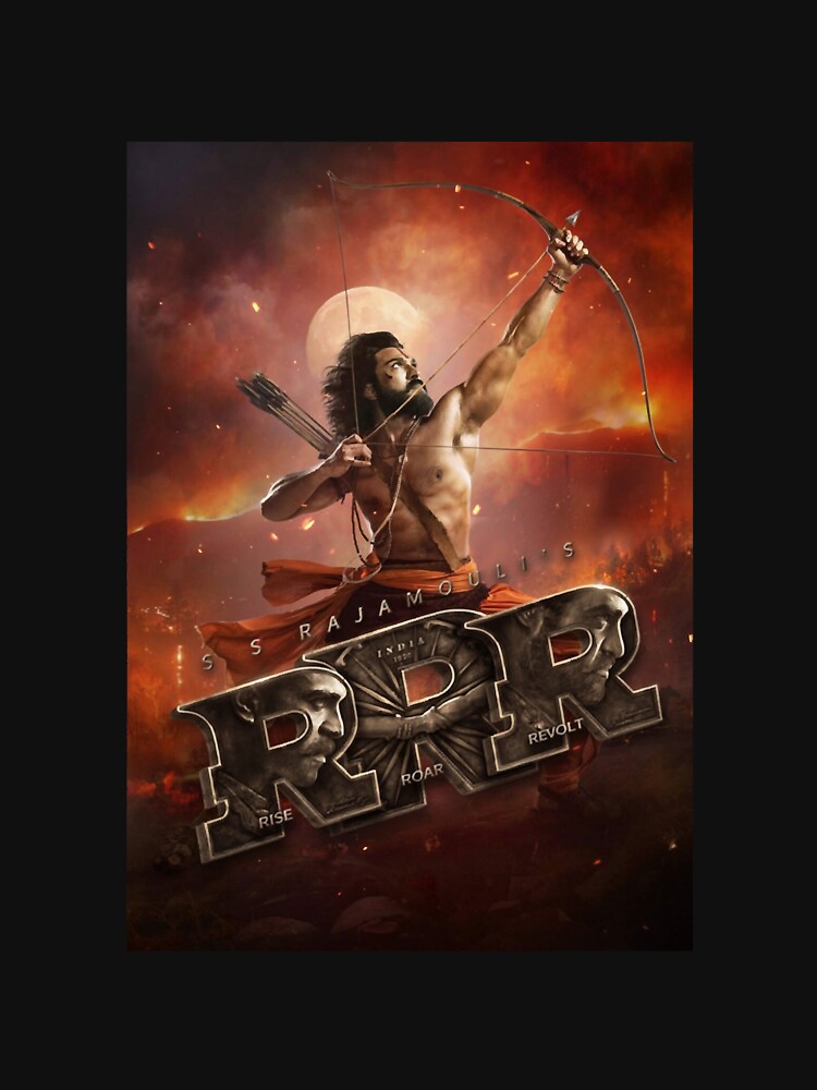 "rrr full movie RRR movie Sticker" T-shirt for Sale by AnitaJGreenspan ...