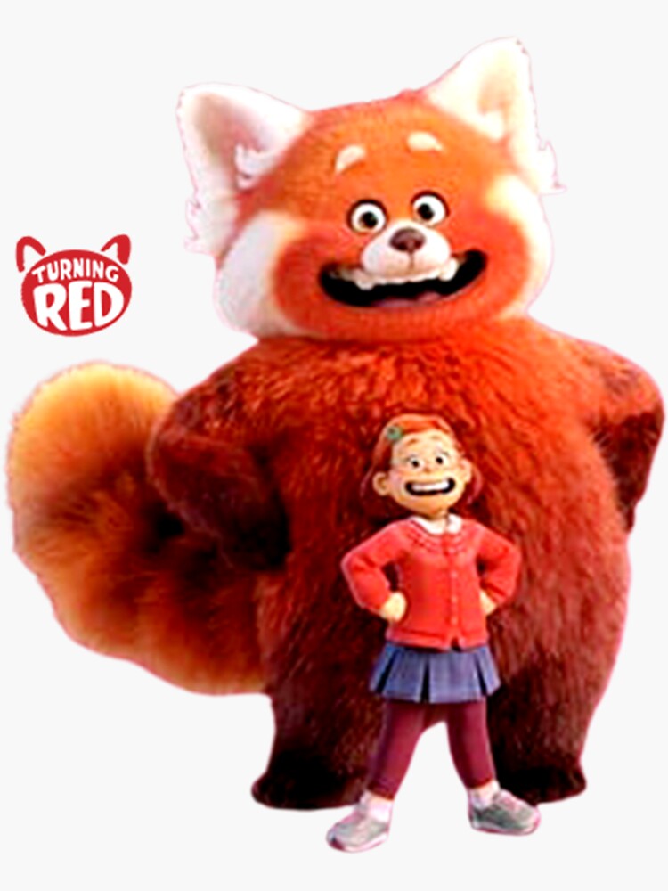 "Turing Red Trailer Cute Funny Movie " Sticker by travisjonathan ...