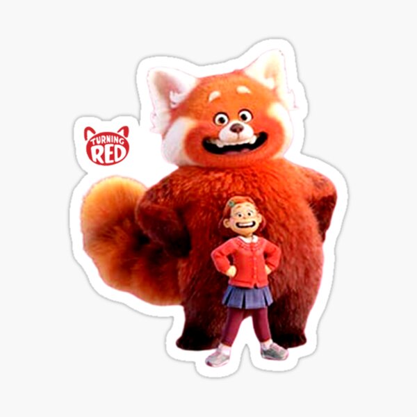 "Turing Red Trailer Cute Funny Movie " Sticker by travisjonathan ...