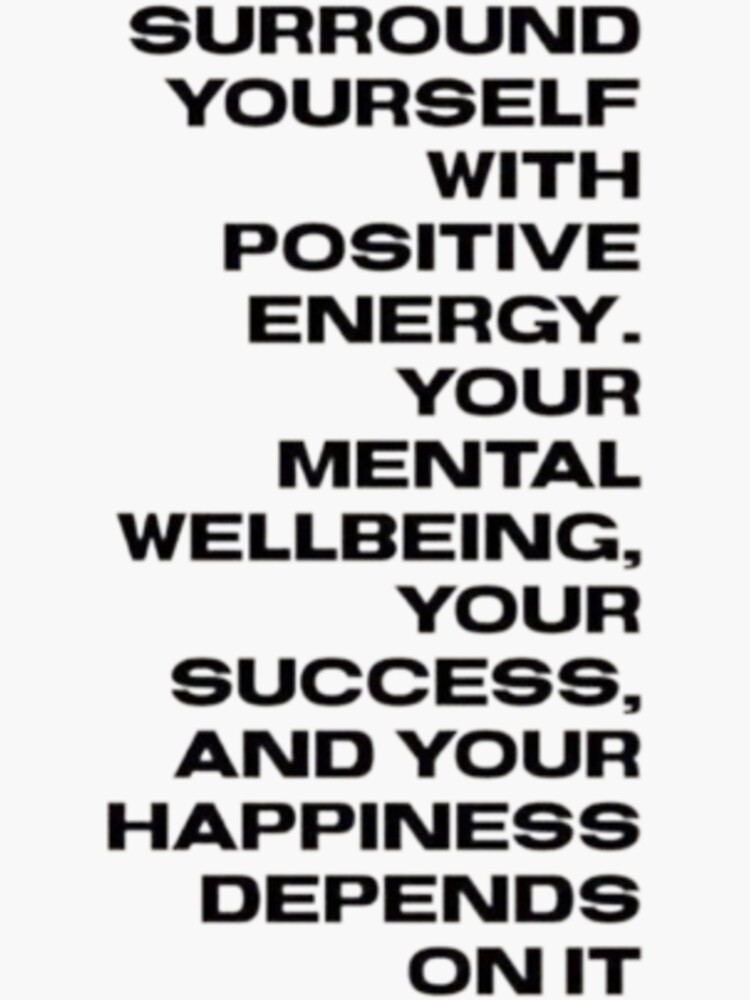 Positive Energy Sticker By Fotyna Redbubble positive-energy-sticker-by-fotyna-redbubble