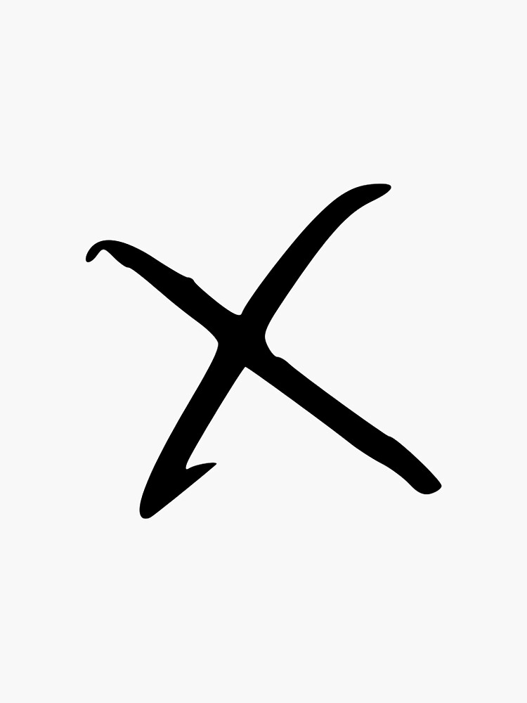 "Marker (x)" Sticker by Mohamedosman198 | Redbubble