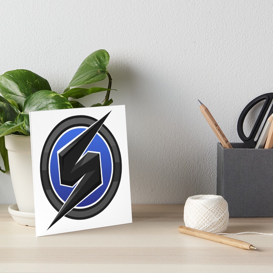 "Metroid Prime Dark Samus Logo Vector" Art Board Print by Keakle ...