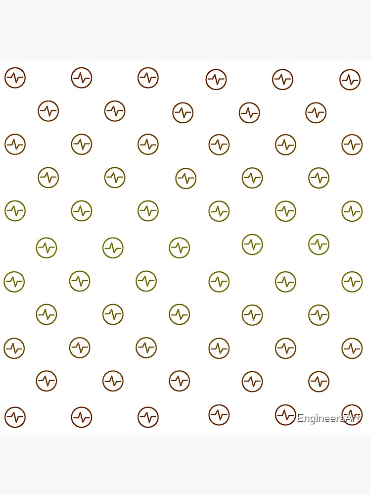 "Sawtooth Wave Electrical Pattern " Poster for Sale by EngineersArt ...