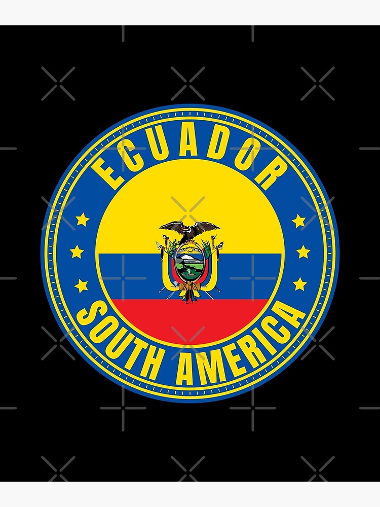 "Ecuador National Emblem" Poster for Sale by worldpopulation | Redbubble