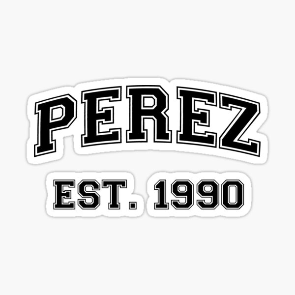 "SP11 est. 1990" Sticker by Matick | Redbubble