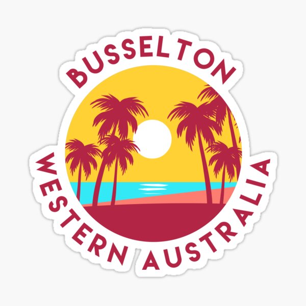 "Busselton Western Australia Landscape" Sticker by InvestingRoad ...