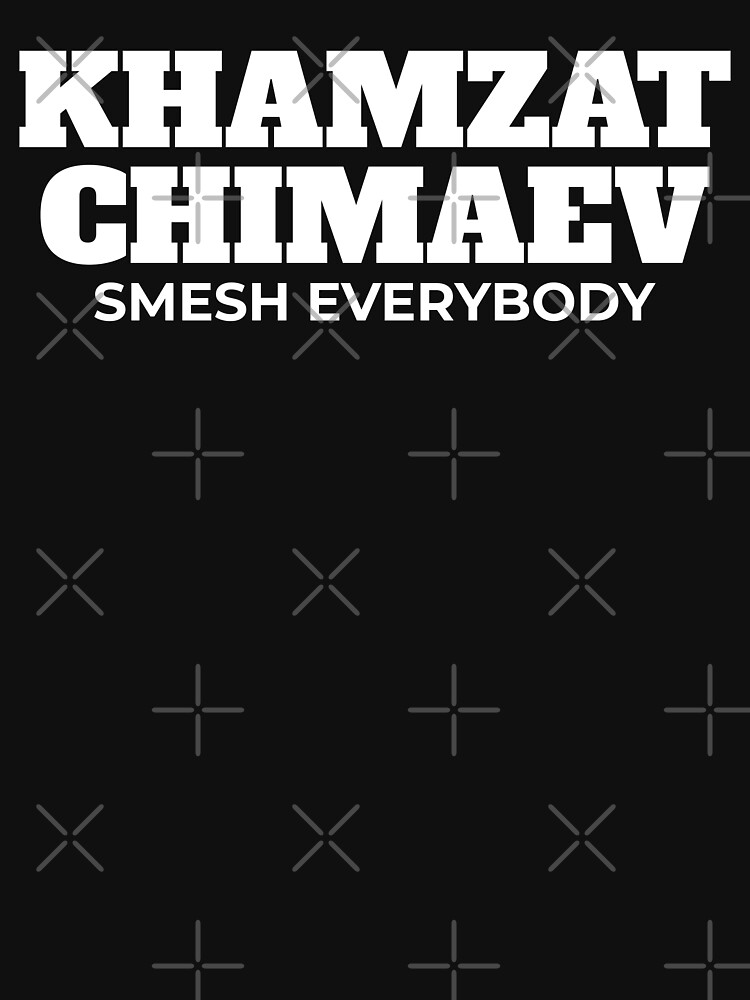 "Khamzat Chimaev" T-shirt for Sale by Oldsn | Redbubble | khamzat ...