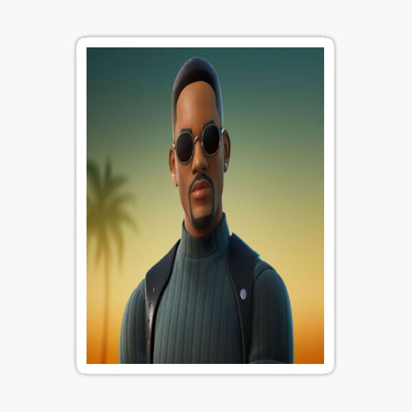 "Will Smith " Sticker for Sale by mitrovicdesign | Redbubble