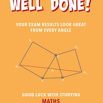 "Exam Congratulations Study Maths" Greeting Card for Sale by ...