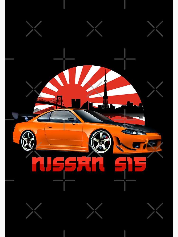 "Nissan Silvia S15 JDM 90s japanese custom car" Spiral Notebook by ...