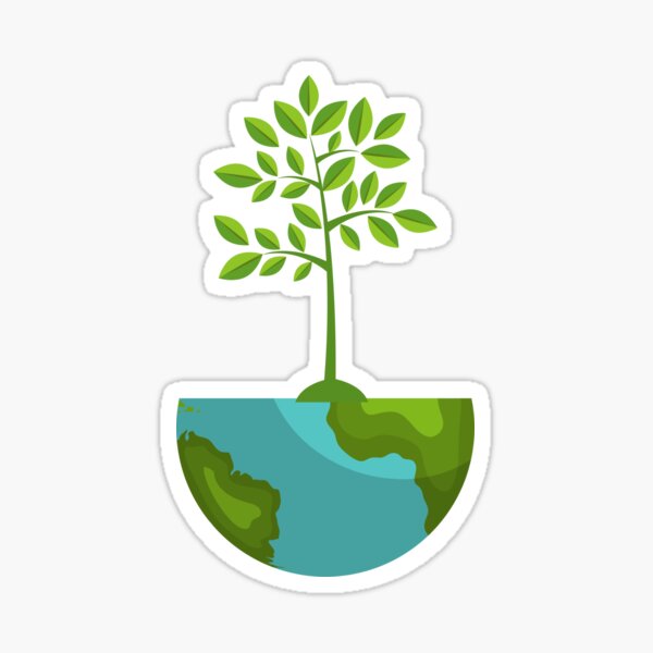 "Environmental Protection" Sticker by HCAdesing | Redbubble
