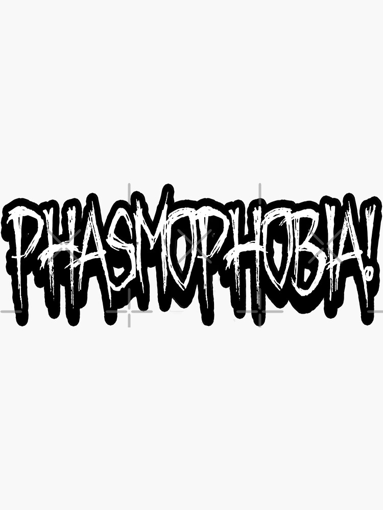 "Phasmophobia " Sticker by ChristmasNice | Redbubble