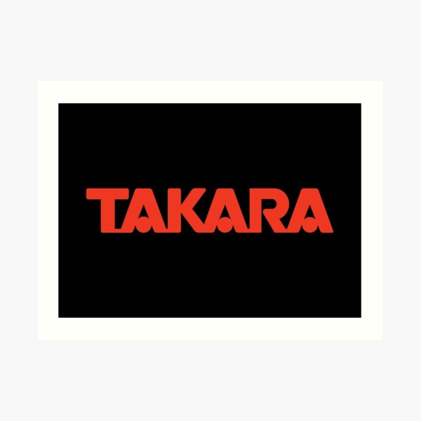 "Takara (タカラ) Logo" Art Print by RubenCRM | Redbubble