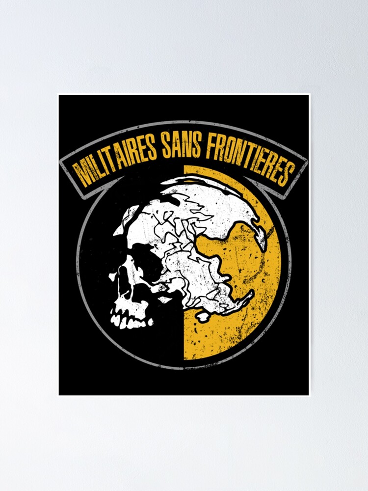 "MGS - MSF Logo Classic ." Poster for Sale by beelarjpelco | Redbubble