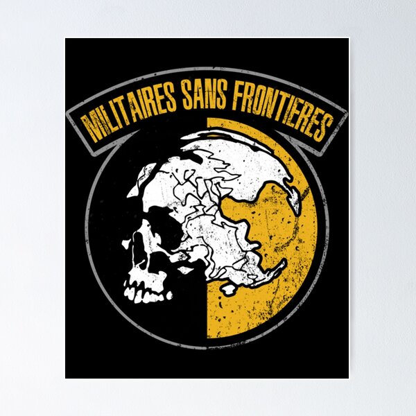 "MGS - MSF Logo Classic ." Poster for Sale by beelarjpelco | Redbubble