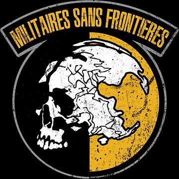 "MGS - MSF Logo Classic ." Poster for Sale by beelarjpelco | Redbubble