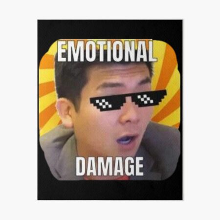 "Emotional Damage Steven He Meme" Art Board Print by ThunderBizz ...