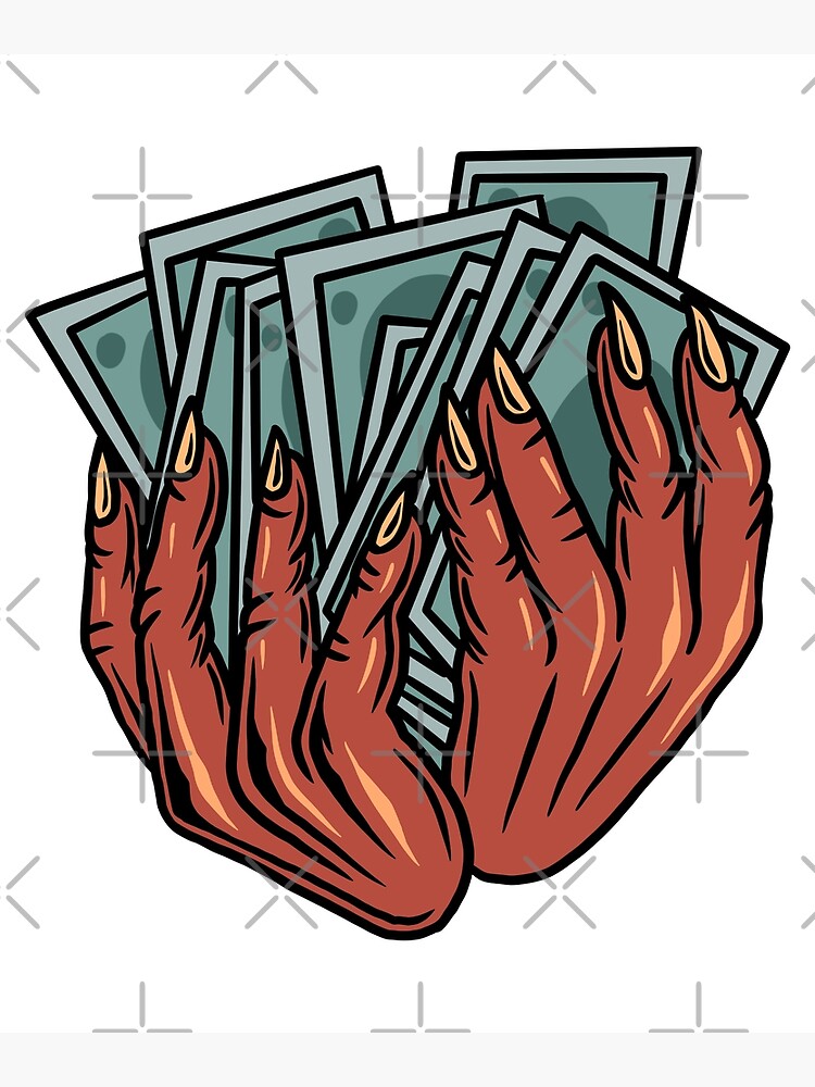 "Bad Money" Poster for Sale by NovaAyoub | Redbubble