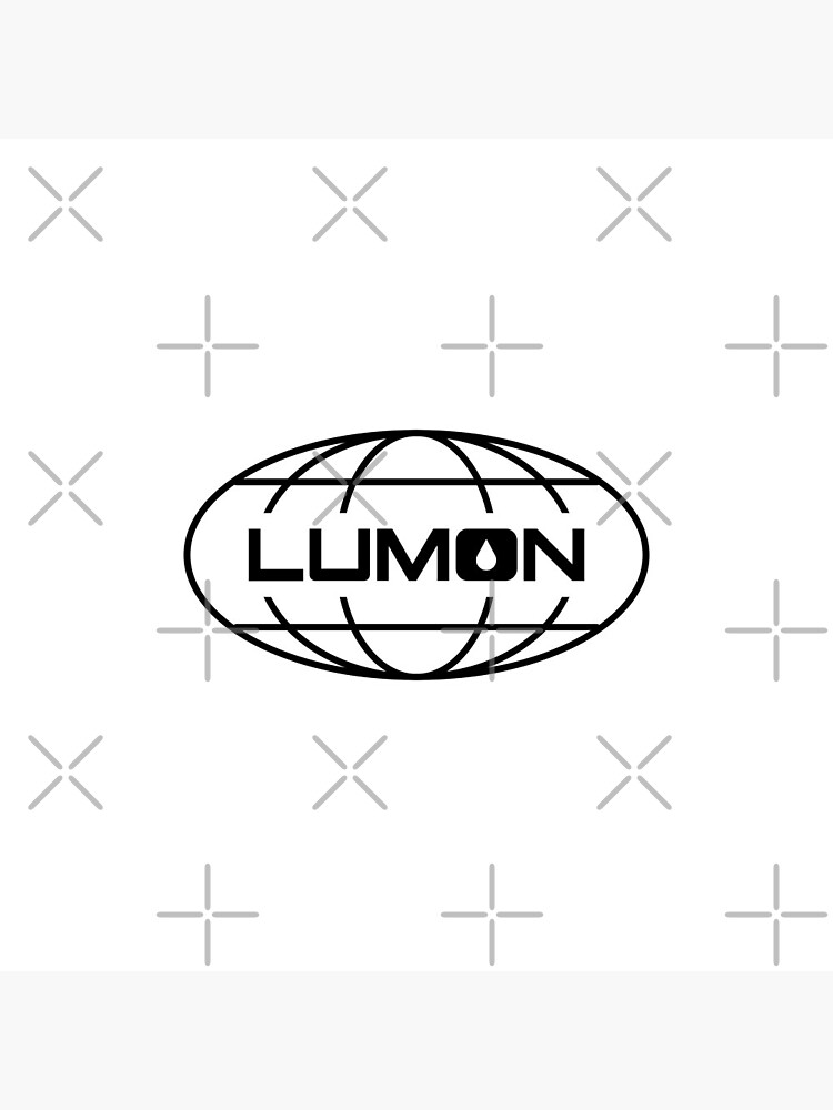 Severance Lumon Logo In Black Pin Button Designed & Sold By BoCampbell