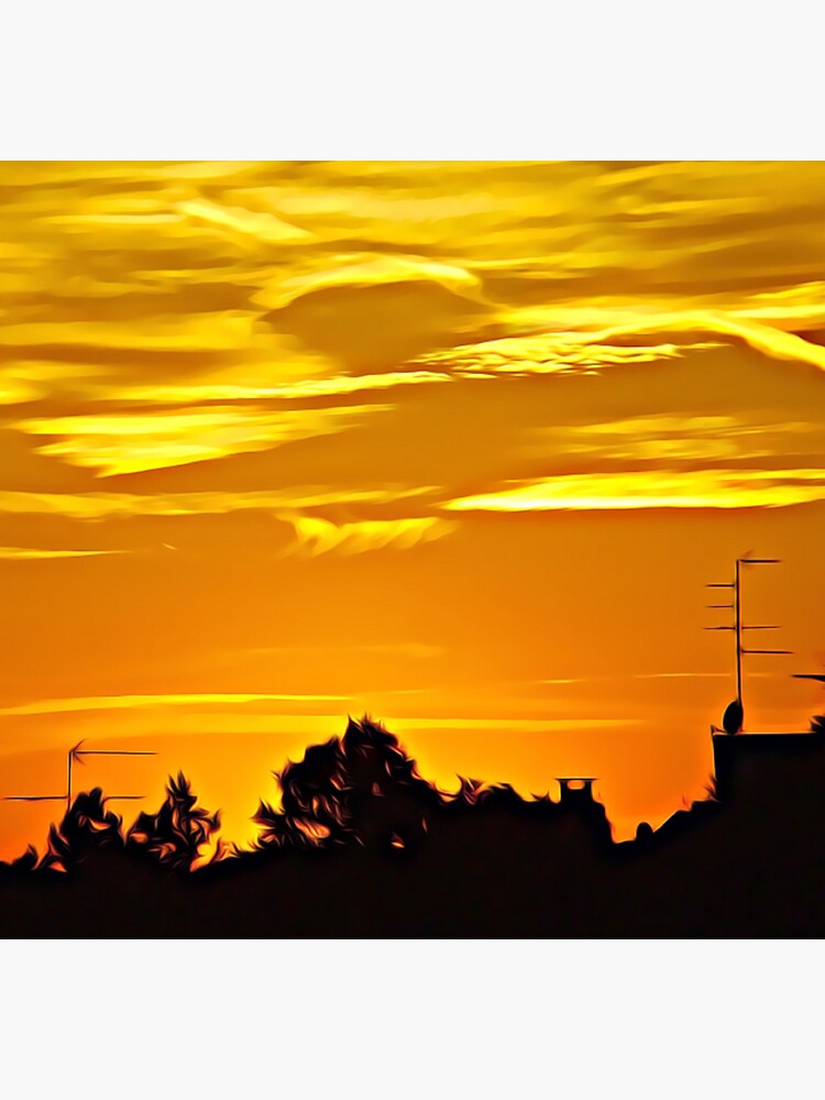 "Goodbye sun" Sticker by stearborg | Redbubble