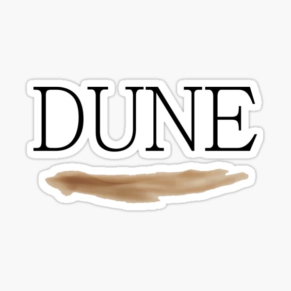 "Dune" Sticker by boumshopper | Redbubble