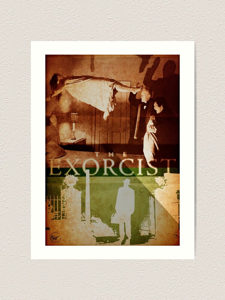 "Vintage modern The Exorcist" Art Print for Sale by Juliasmamma | Redbubble