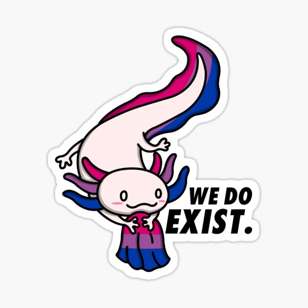 "We Do Exist" Sticker by Sthyouneed | Redbubble