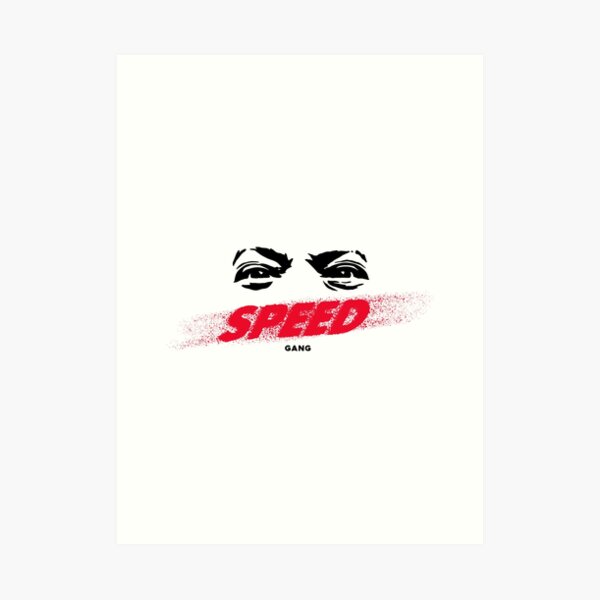 "IShowSpeed Eyes Speed Gang Merch" Art Print for Sale by ImSebiSells ...