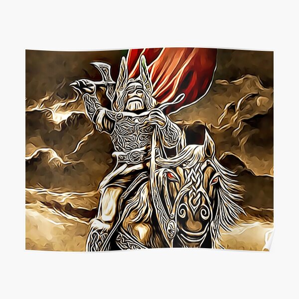 Póster «Perun, el dios del trueno - mitología eslava 2» de ...