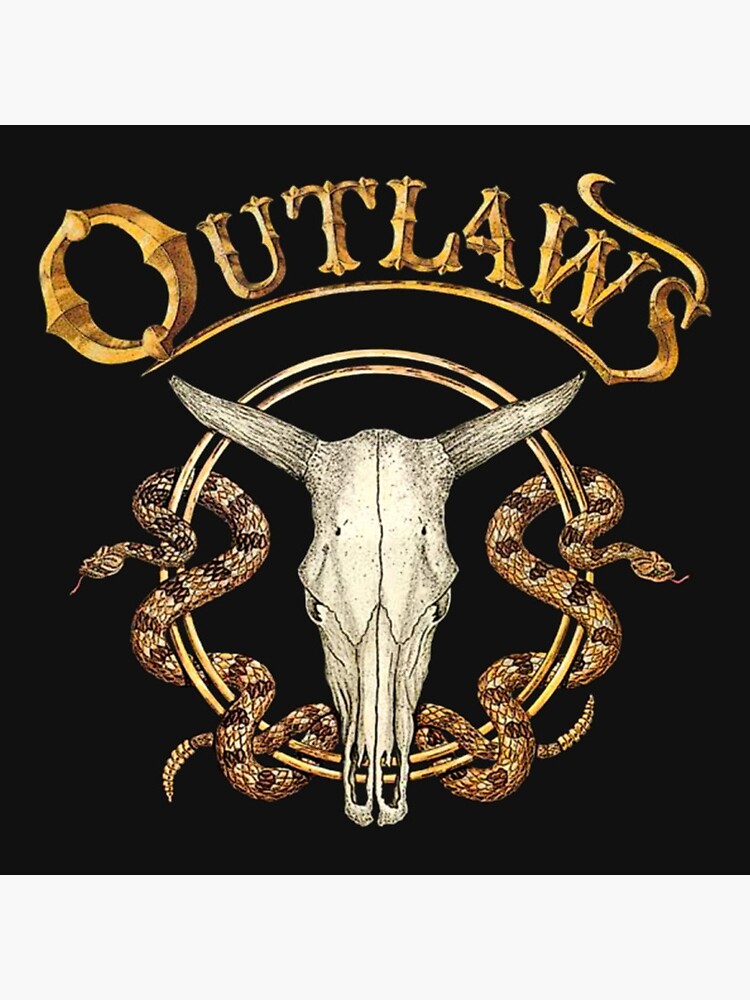 "Outlaws Band Logo" Poster for Sale by jameshugg | Redbubble